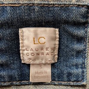 LC Lauren Conrad | Tops | Lc Conrad Denim Vest | Poshmark